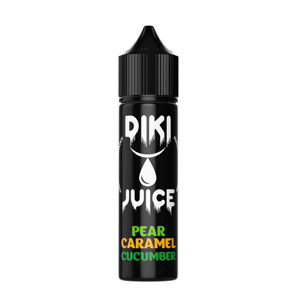 Pear Caramel Cucumber, 1,5 мг. DIKI Juice, 60 мл. - фото, отзывы ...
