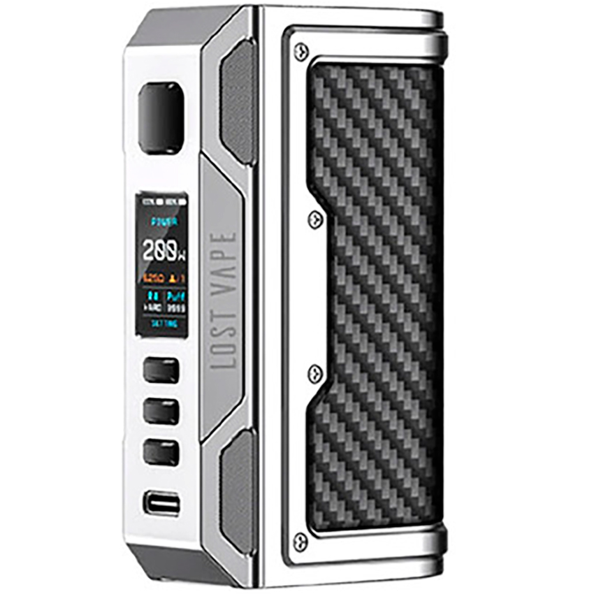 Бокс Мод Lost Vape Thelema Quest 200W, SS Carbon Fiber - фото, отзывы ...